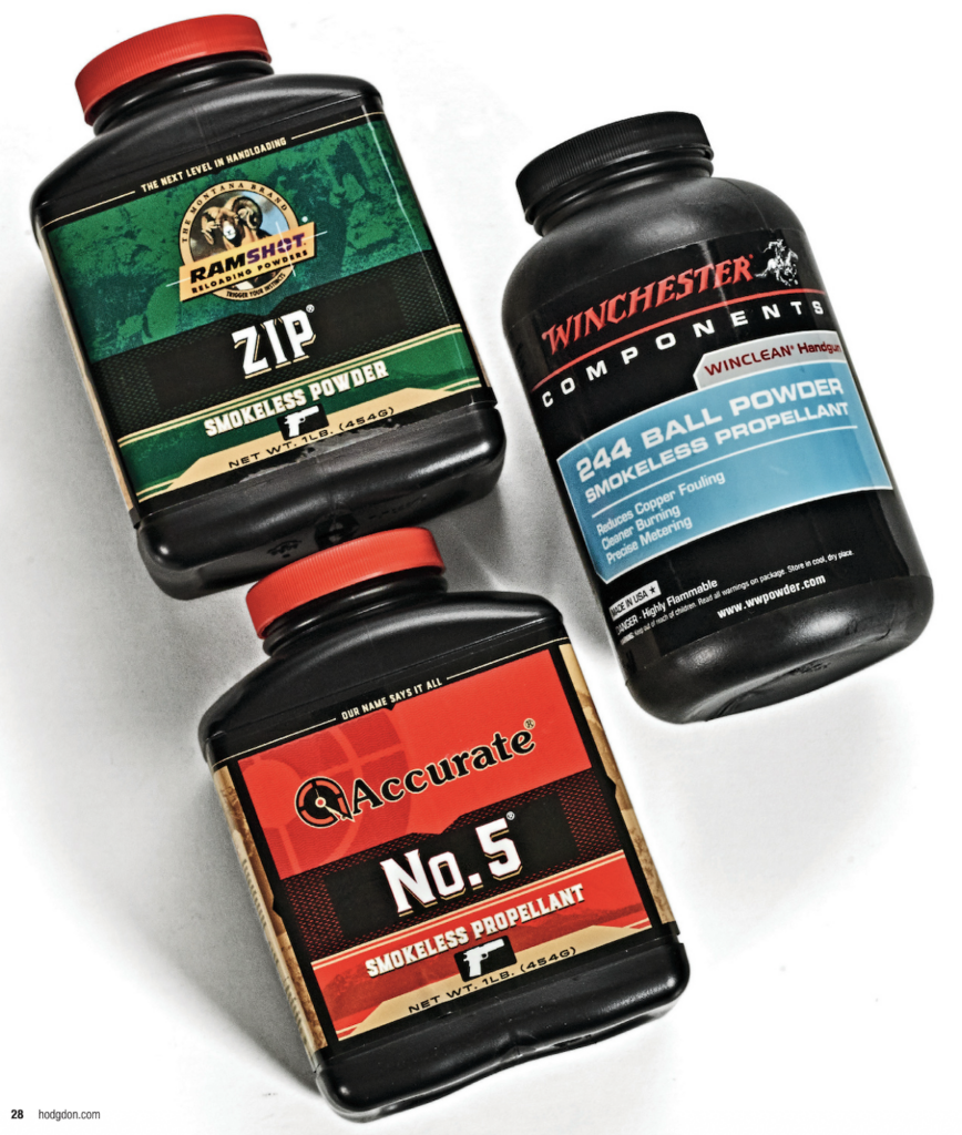 Smokeless Powder Burn Rates - Hodgdon Powder Company